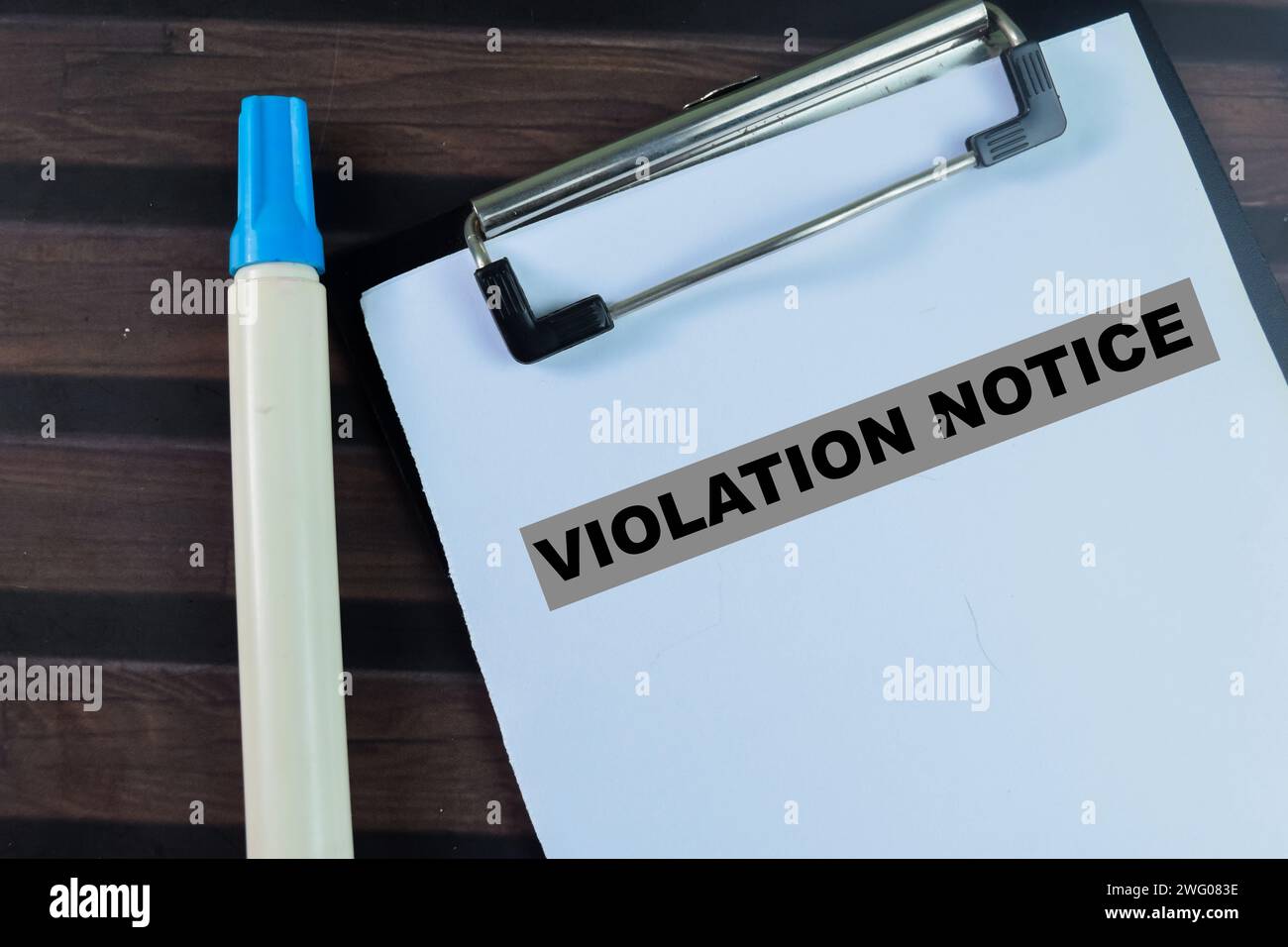 Penalty notice seal hi-res stock photography and images - Alamy