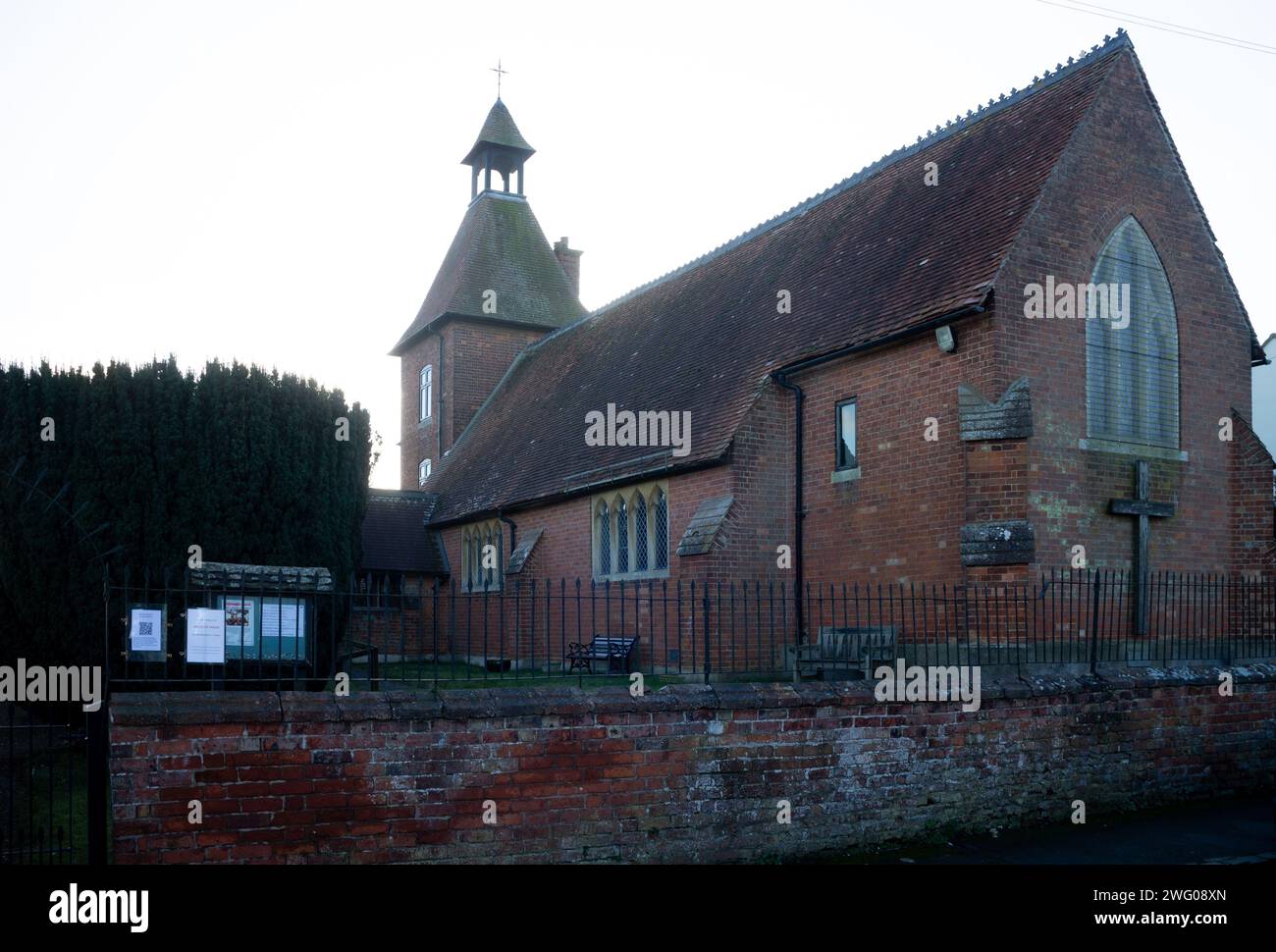St. Edmund`s Church, Thurlaston, Warwickshire, England, UK Stock Photo ...