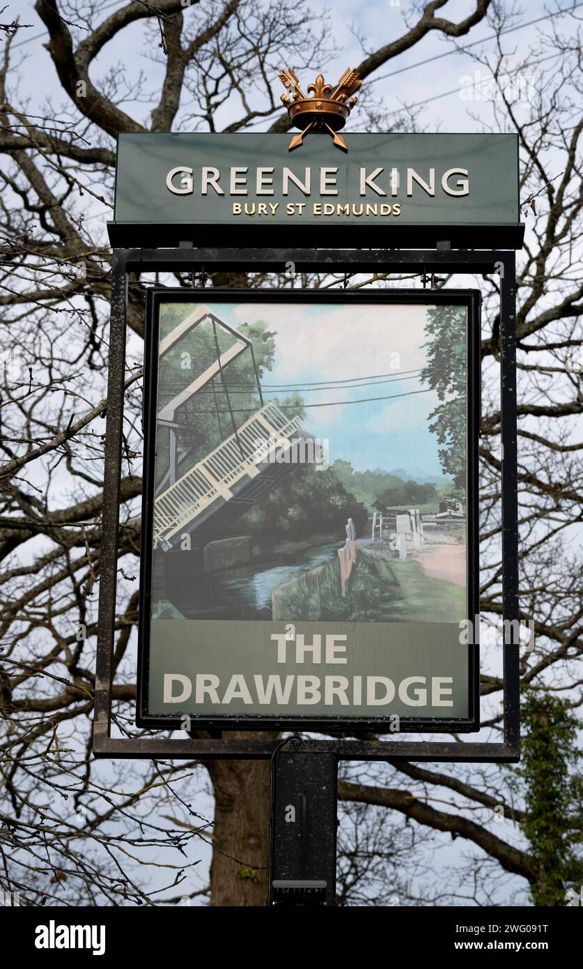 Greene king sign hi-res stock photography and images - Alamy