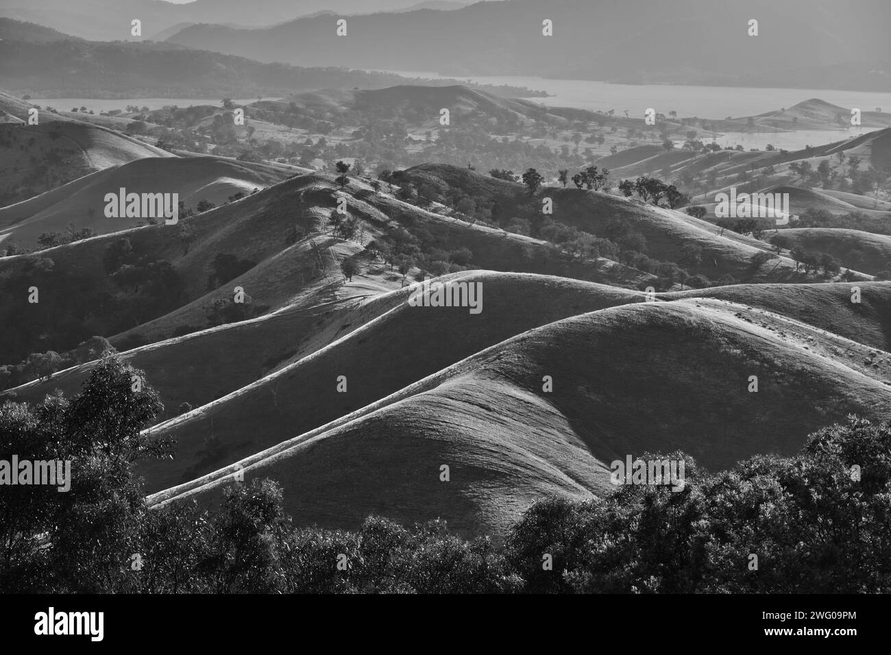 Rolling curves Black and White Stock Photos & Images - Alamy