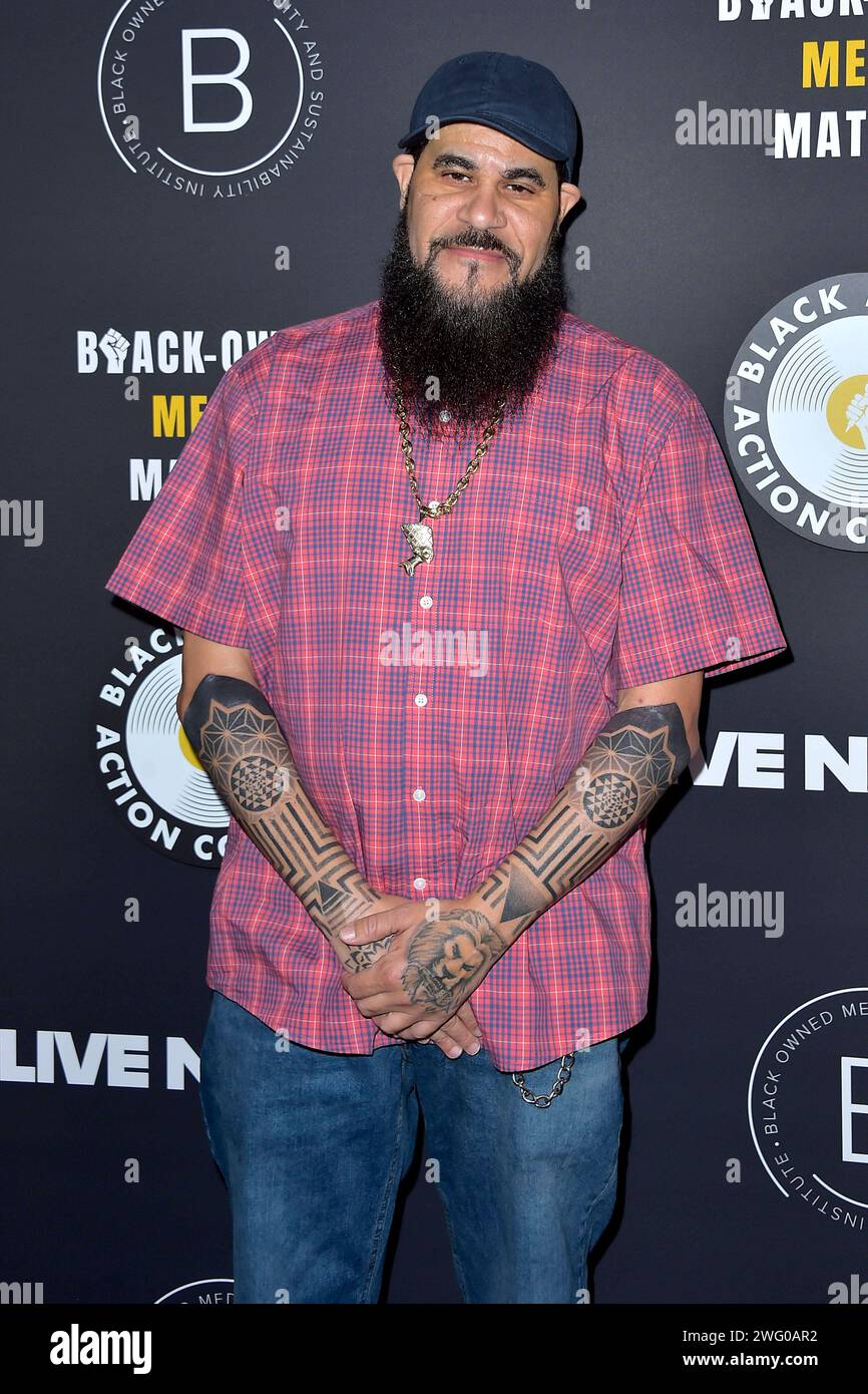 Grouchy Greg Watkins beim Economic Justice Summit der Black Music ...