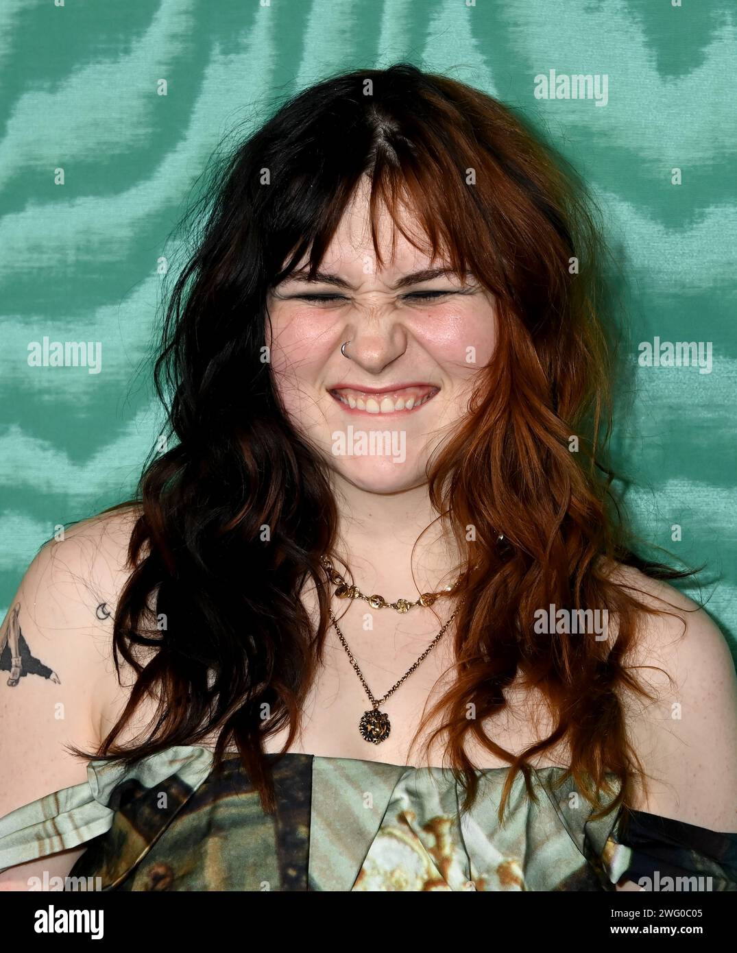 Hollywood, USA. 01st Feb, 2024. Gayle arriving at the Warner Music ...