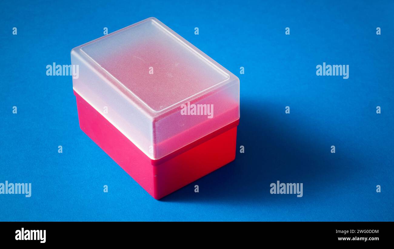 Red transparent plastic hi-res stock photography and images - Alamy