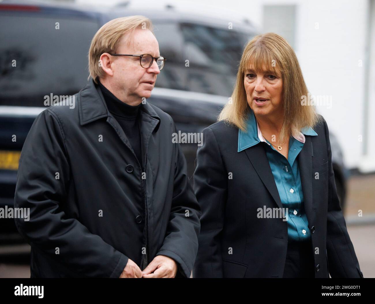 London, UK. 02nd Feb, 2024. Dame Carolyn McCall, Chief Executive of ITV ...