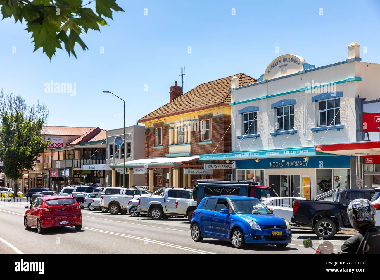 Cooma town centre, Cooma is an australian town in New South Wales ...