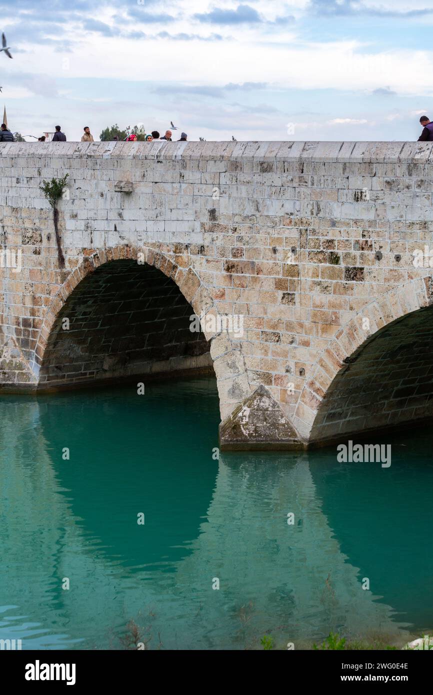 Adana, Turkiye - January 25, 2024: Taskopru, historically known as ...
