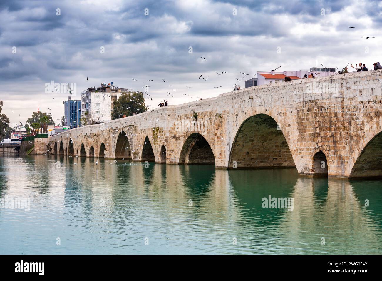 Adana, Turkiye - January 25, 2024: Taskopru, historically known as ...