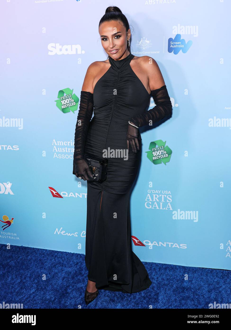 LOS ANGELES, CALIFORNIA, USA - FEBRUARY 01: Bianca Roccisano arrives at ...