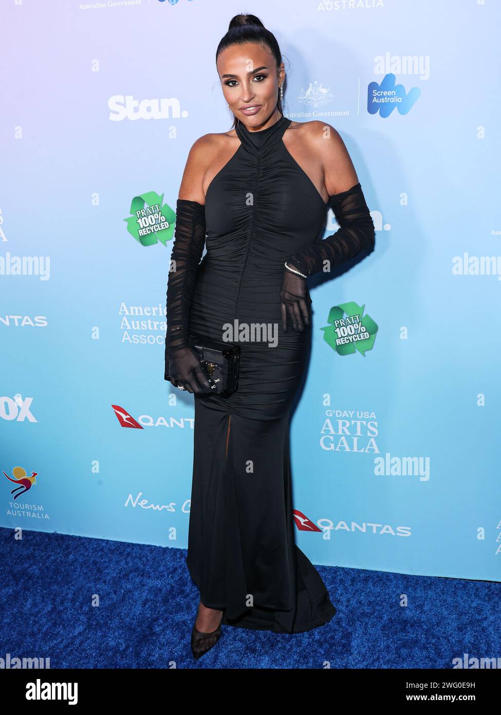 LOS ANGELES, CALIFORNIA, USA - FEBRUARY 01: Bianca Roccisano arrives at ...