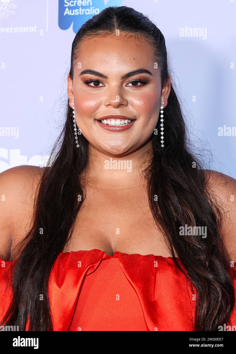 LOS ANGELES, CALIFORNIA, USA - FEBRUARY 01: Mi-kaisha arrives at the ...