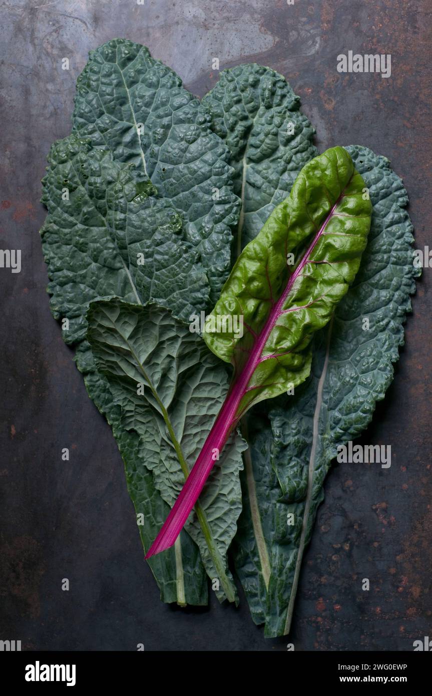 Rainbow kale hi-res stock photography and images - Alamy