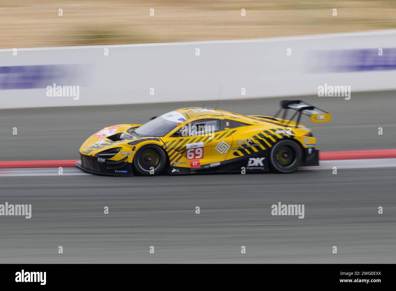 Dubai,UAE.2nd Feb 2024.Asian Le Mans 4H of Dubai Private Test Season 1 ...