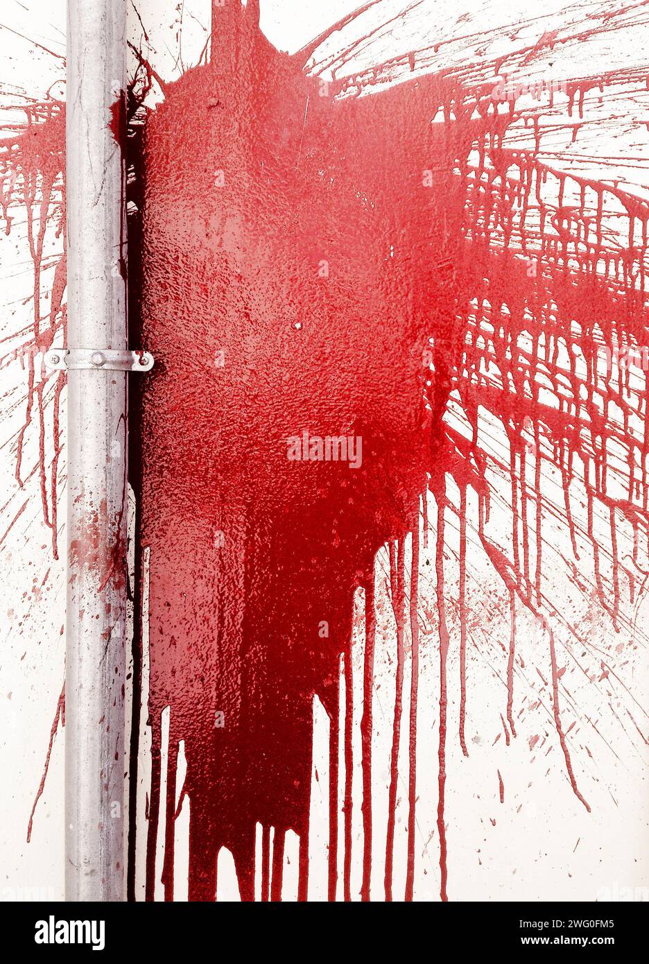 Red paint splatter hi-res stock photography and images - Alamy