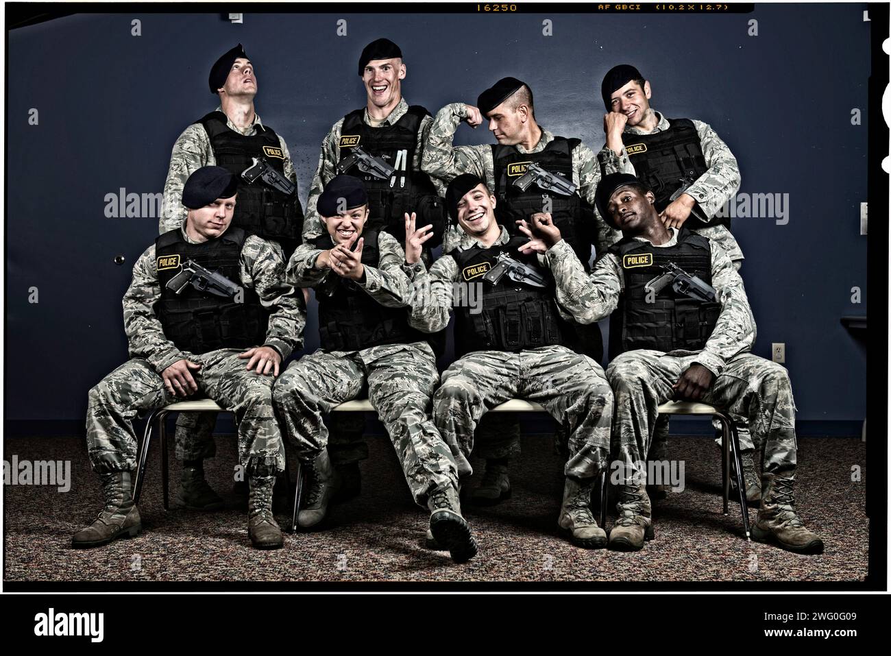 Security forces horizontal hi-res stock photography and images - Alamy