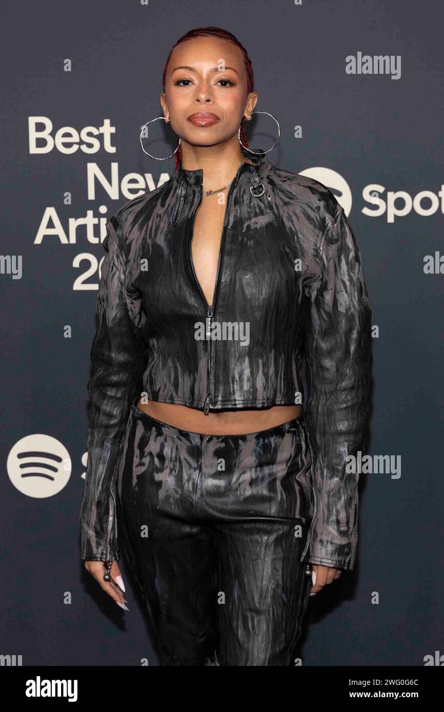 Ravyn Lenae attends the arrivals of Spotify’s 2024 Best New Artist ...