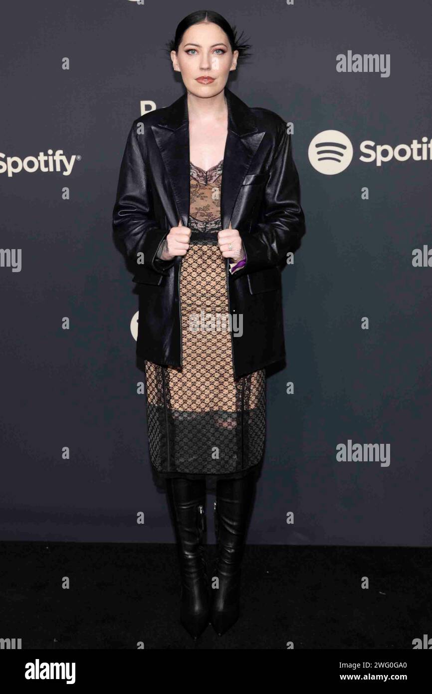Bishop Briggs attends the arrivals of Spotify’s 2024 Best New Artist ...