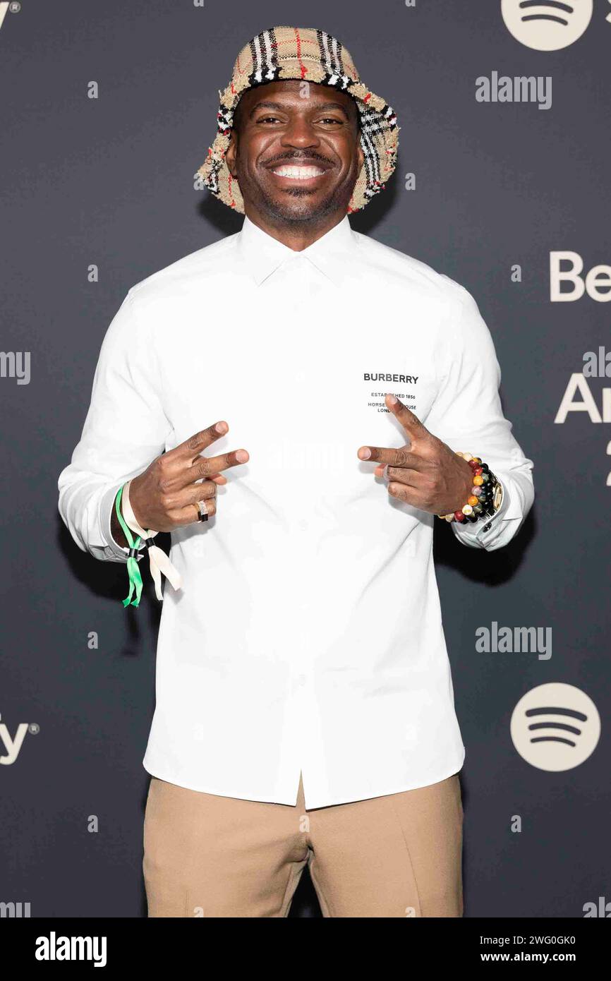 Los Angeles, USA. 01st Feb, 2024. Xavier ‘X' Jernigan attends the ...