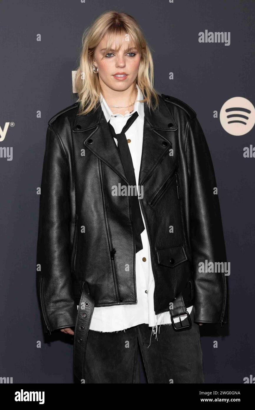 Los Angeles, USA. 01st Feb, 2024. Renee Rapp attends the arrivals of ...