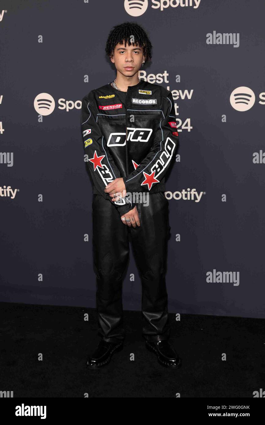 Ian Dior attends the arrivals of Spotify’s 2024 Best New Artist Party ...
