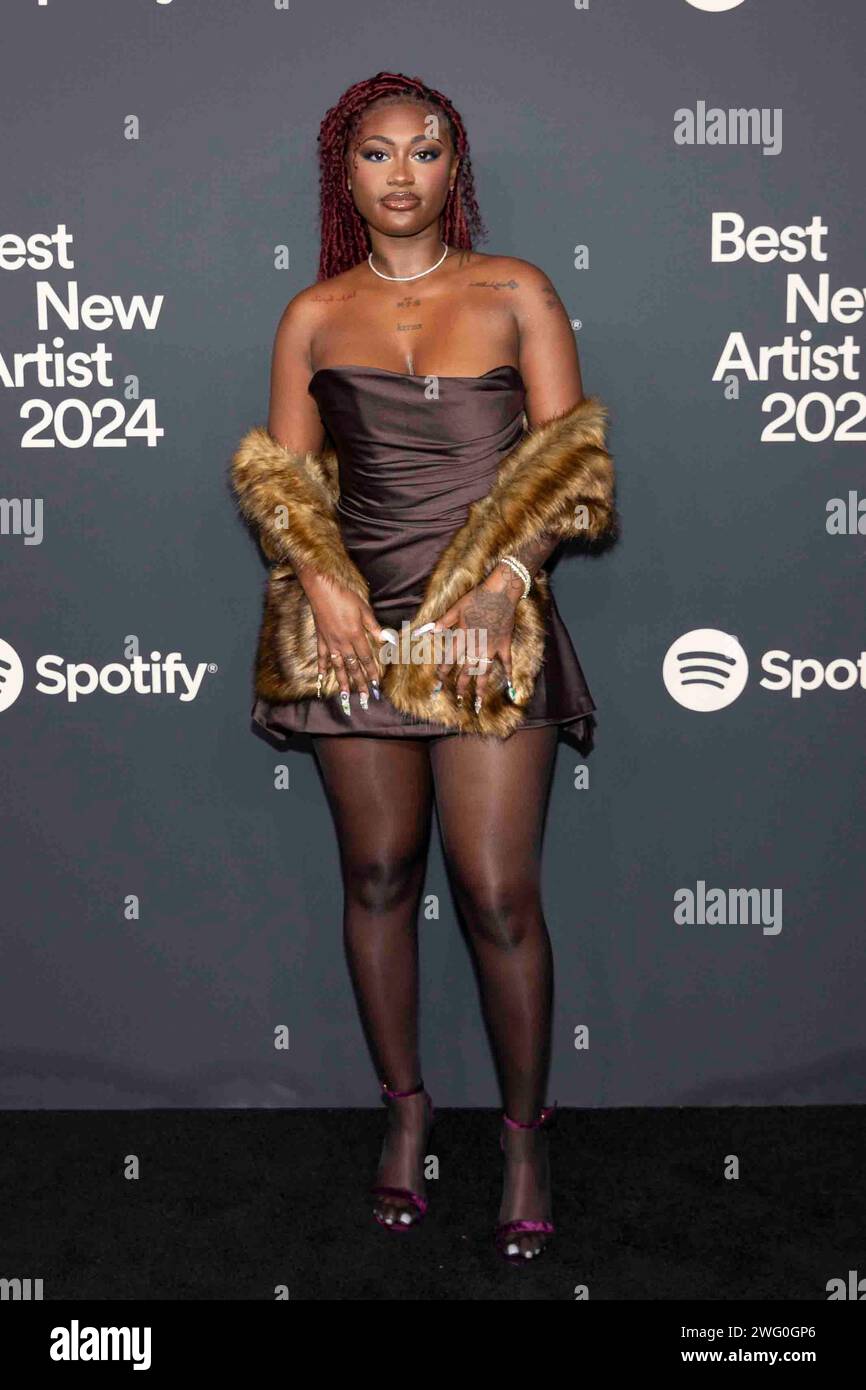 Los Angeles, USA. 01st Feb, 2024. Kaliii attends the arrivals of ...