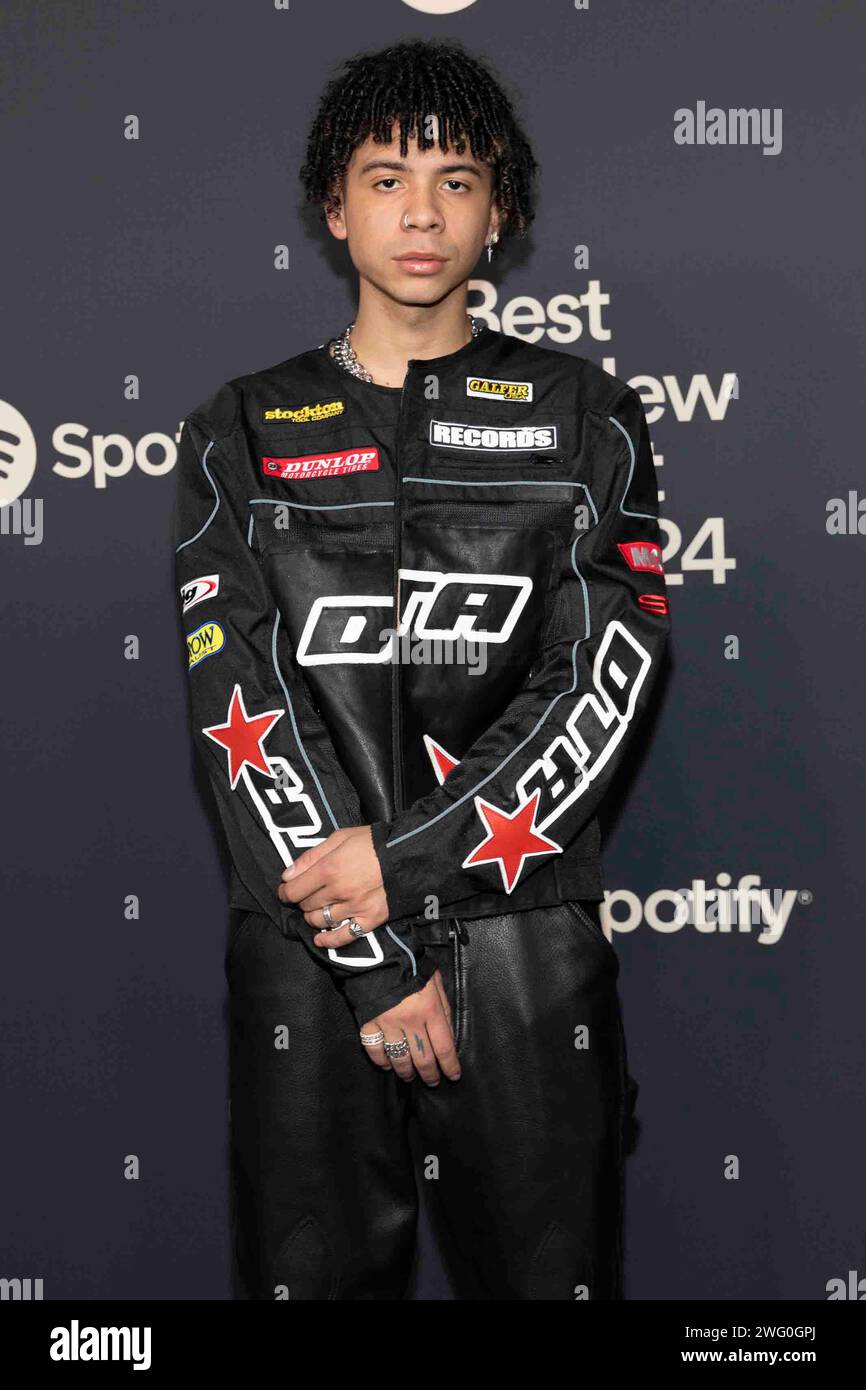 Los Angeles, USA. 01st Feb, 2024. Ian Dior attends the arrivals of ...