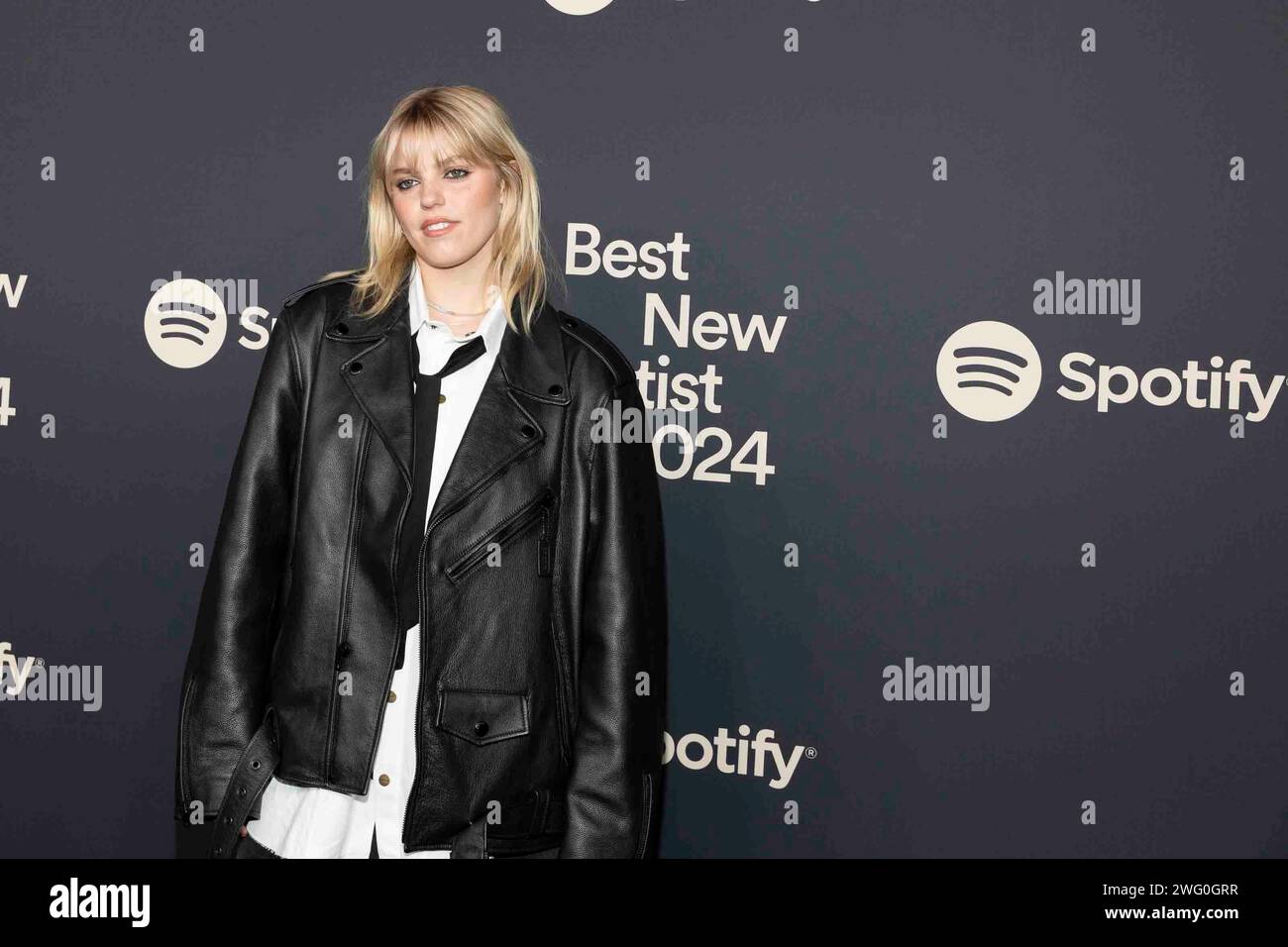 Los Angeles, USA. 01st Feb, 2024. Renee Rapp attends the arrivals of ...