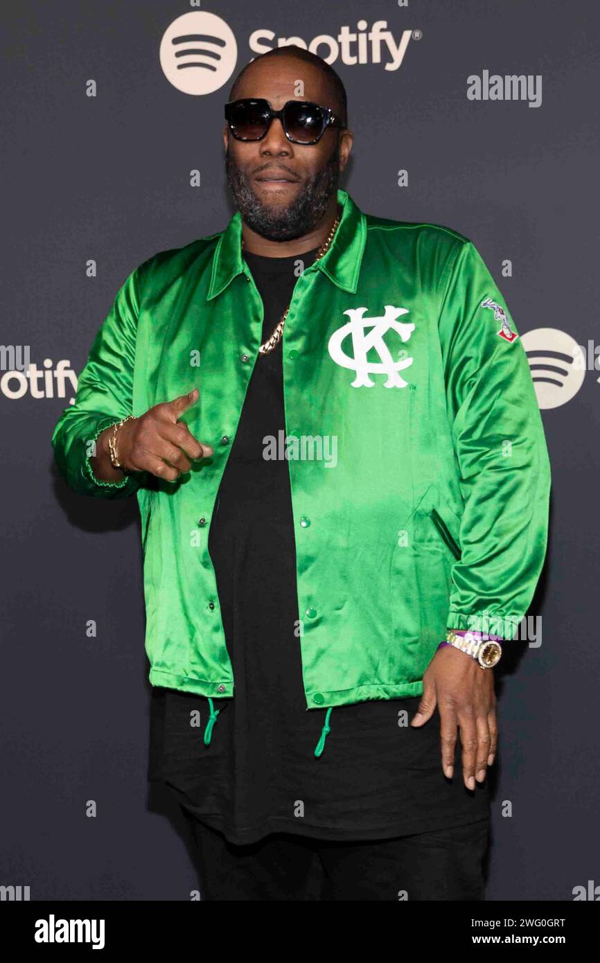 Los Angeles, USA. 01st Feb, 2024. Killer Mike Shay attends the arrivals ...