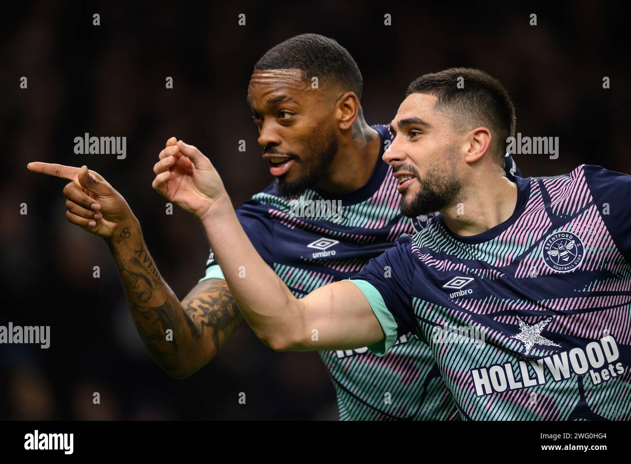 Ivan toney brentford goal hi-res stock photography and images - Alamy