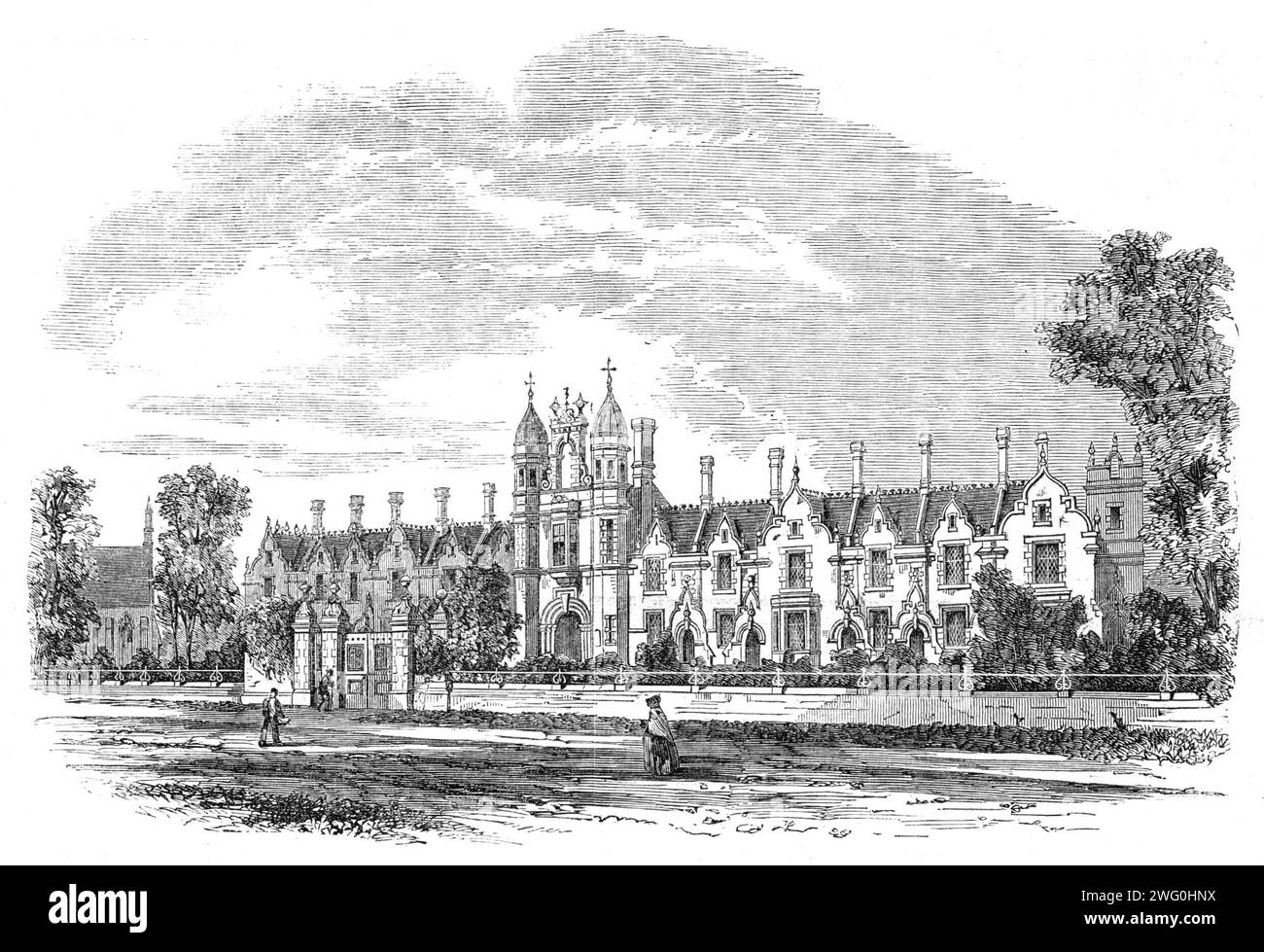 The Fishmongers and Poulterers' Institution at Wood Green, near Hornsey ...
