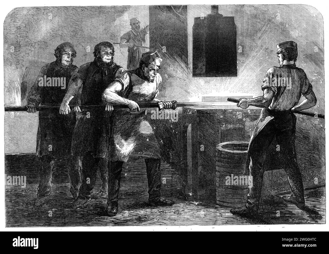 Manufacture of the Armstrong Gun at Woolwich Arsenal: drawing down and ...