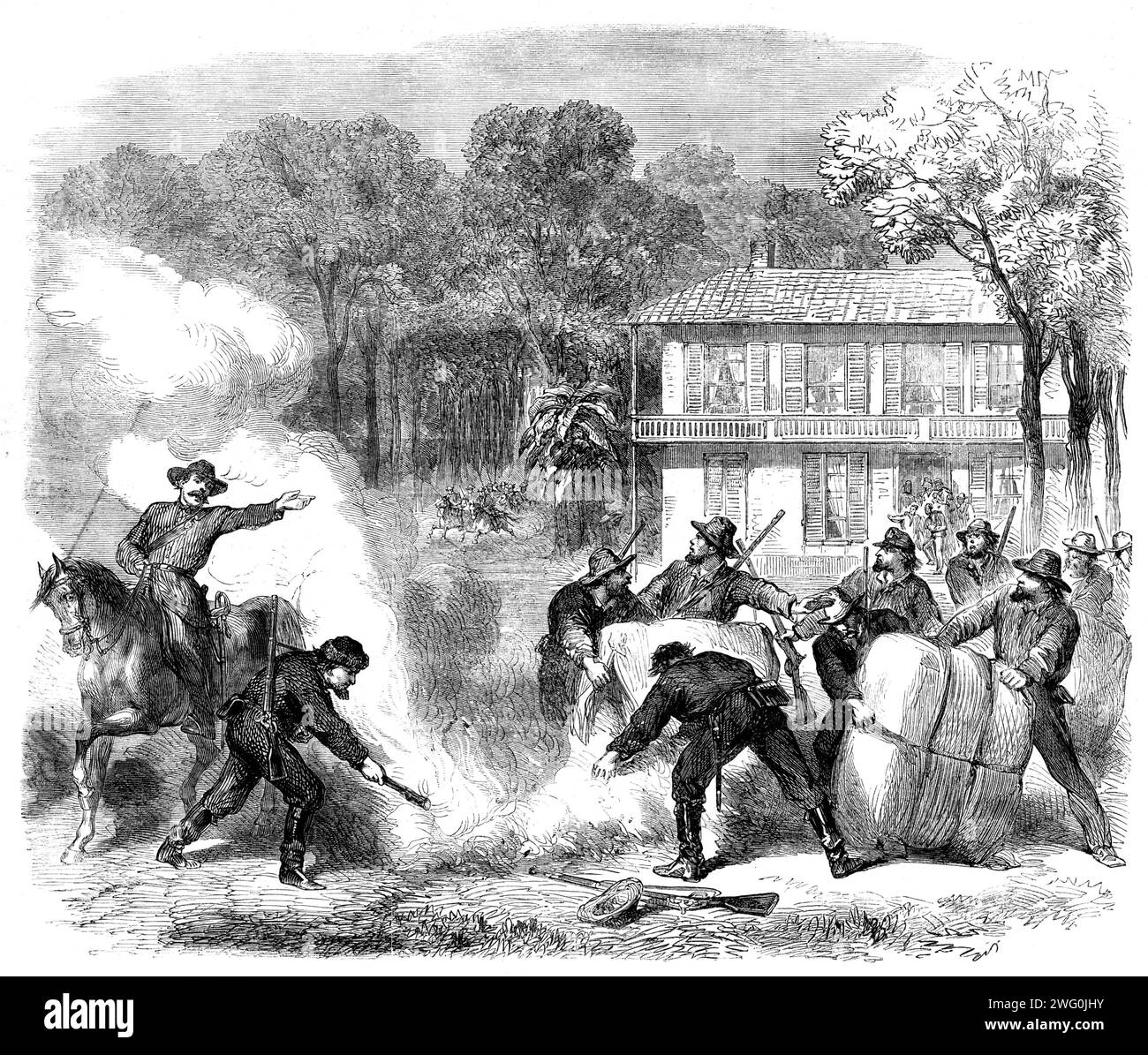 Southern plantation civil war hi-res stock photography and images - Alamy