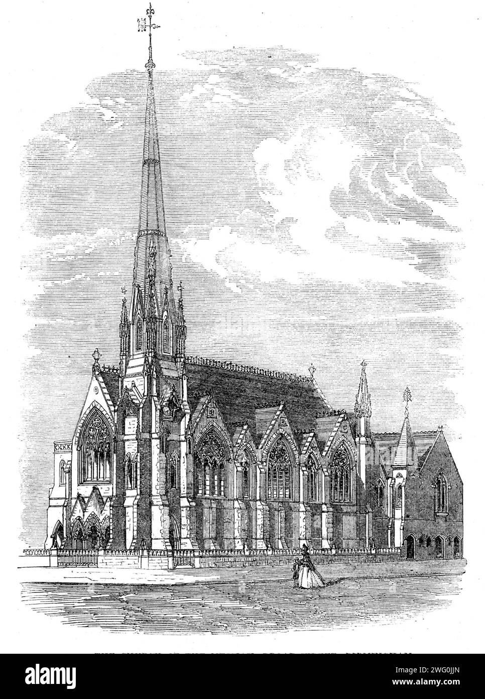 The Church of the Messiah, Broad-street, Birmingham, 1862. '...at the ...