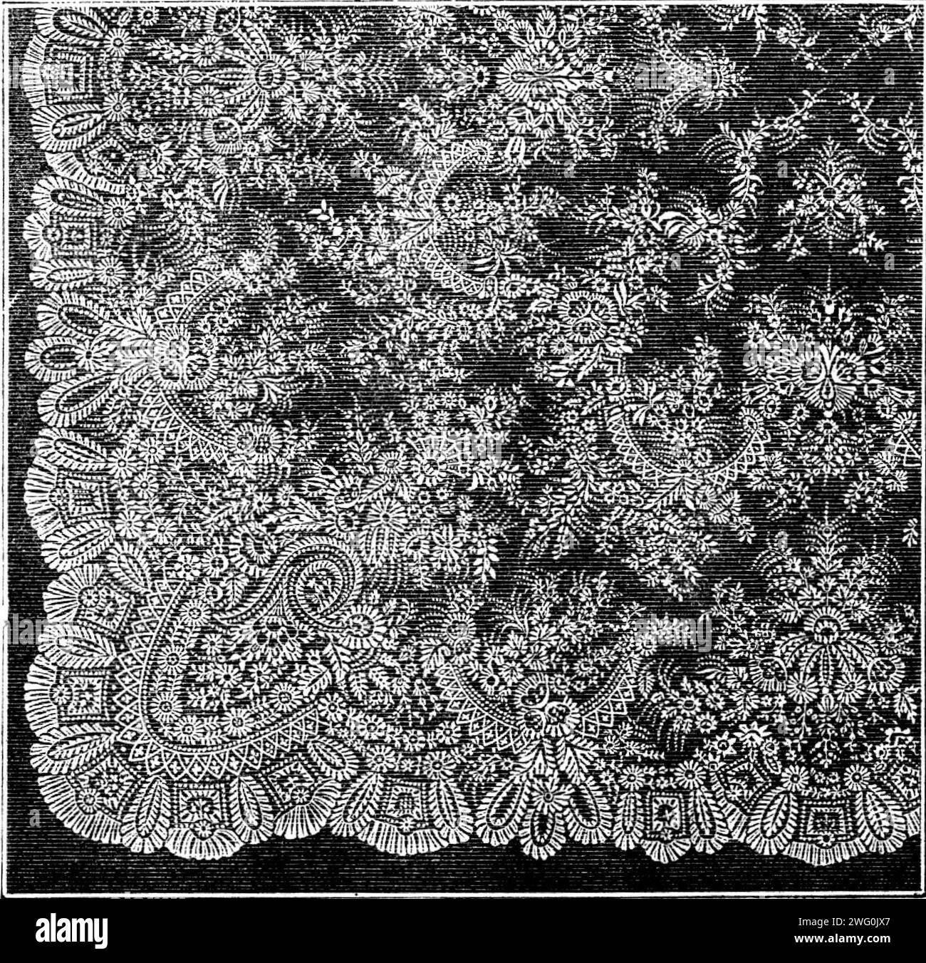 Fancy shawl Black and White Stock Photos & Images - Alamy