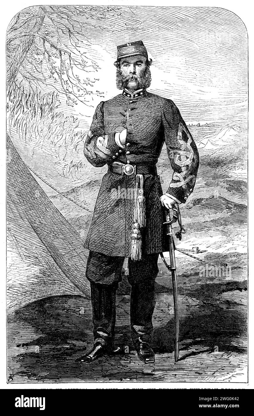 The Civil War in America: Colonel of 4th Regiment European Brigade of the Confederate Army ...