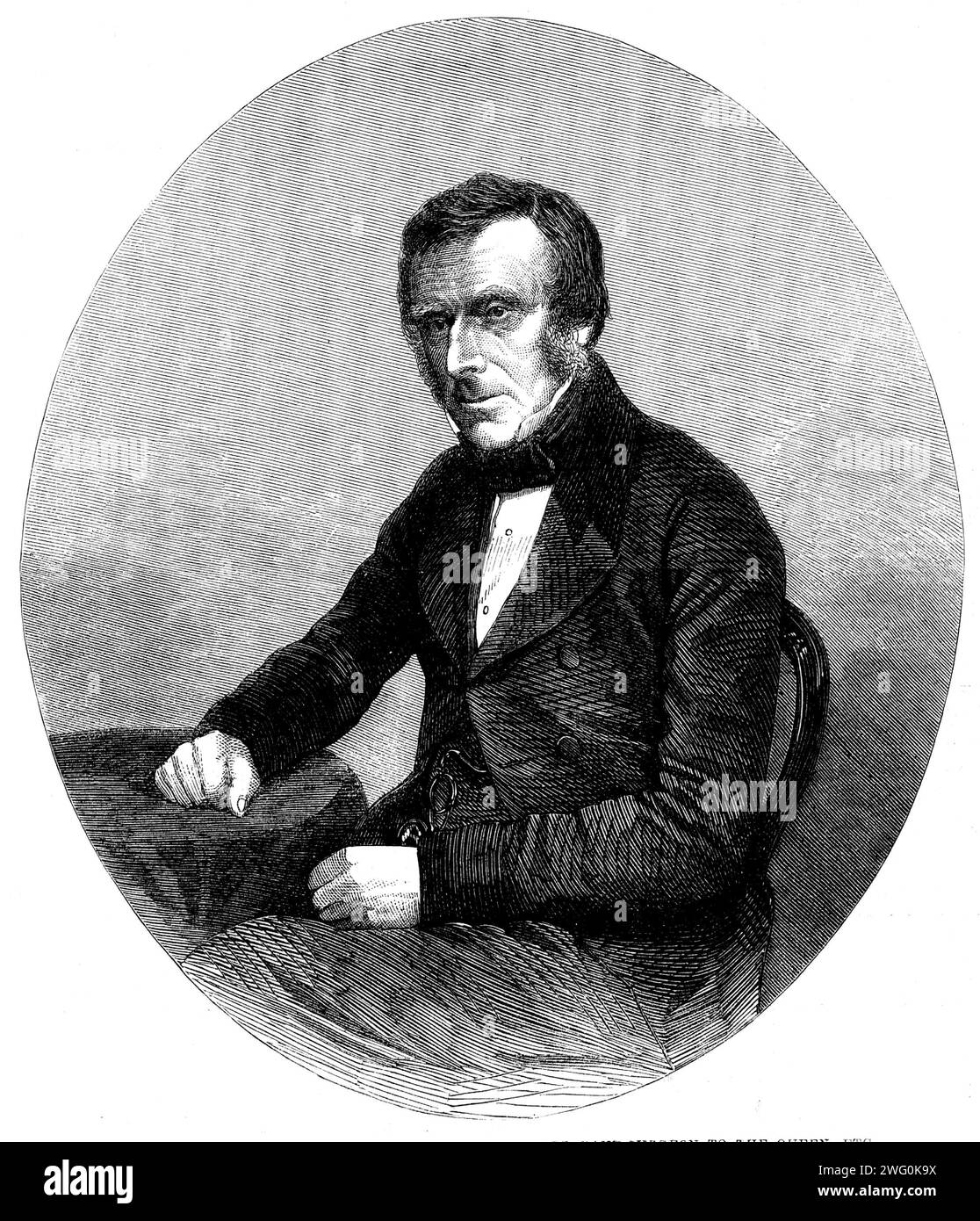 The late Sir Benjamin Collins Brodie, Bart., Serjeant-Surgeon to the ...