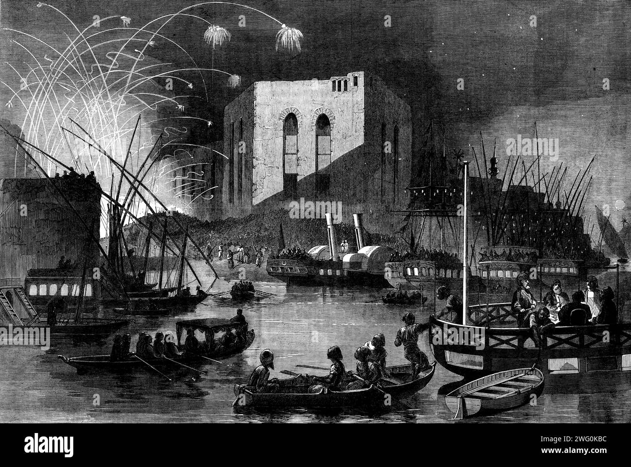 Cairo canal Black and White Stock Photos & Images - Alamy