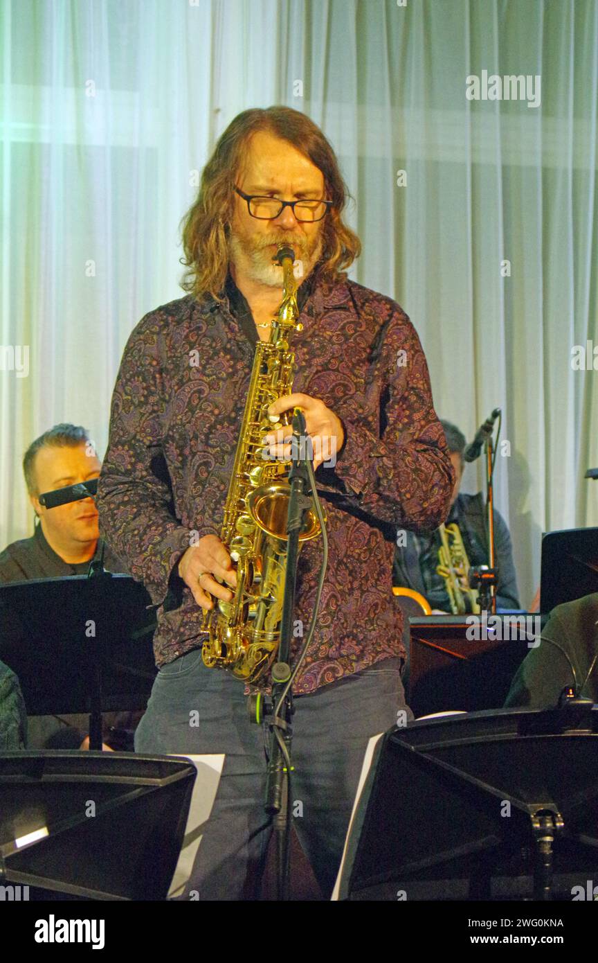 Martin Hathaway, Stan Sulzmann’s Neon Orchestra, Watermill Jazz Club ...