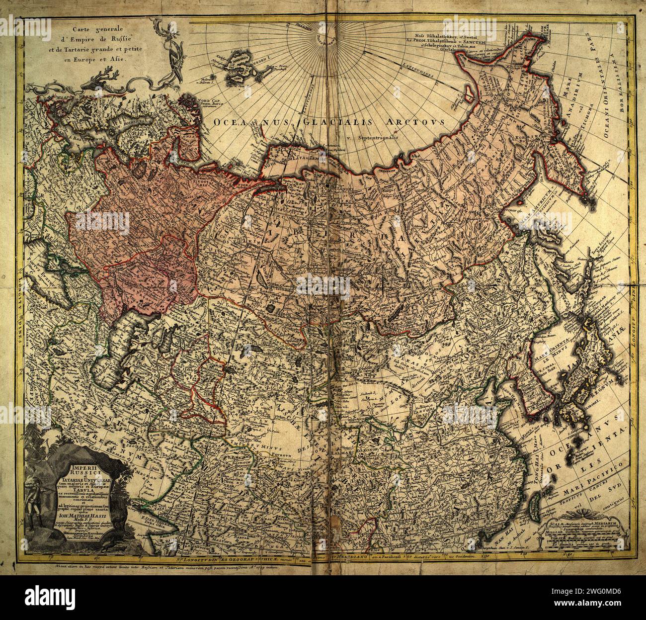 General Map of the Russian Empire and Great and Lesser Tartary in ...