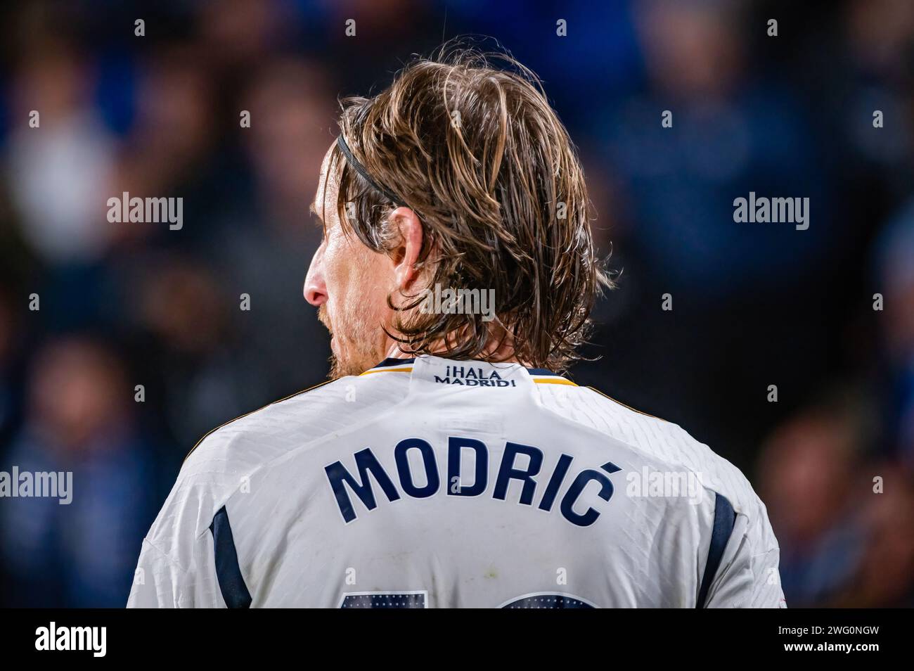 Madrid, Spain. 01st Feb, 2024. Luka Modric of Real Madrid seen during ...