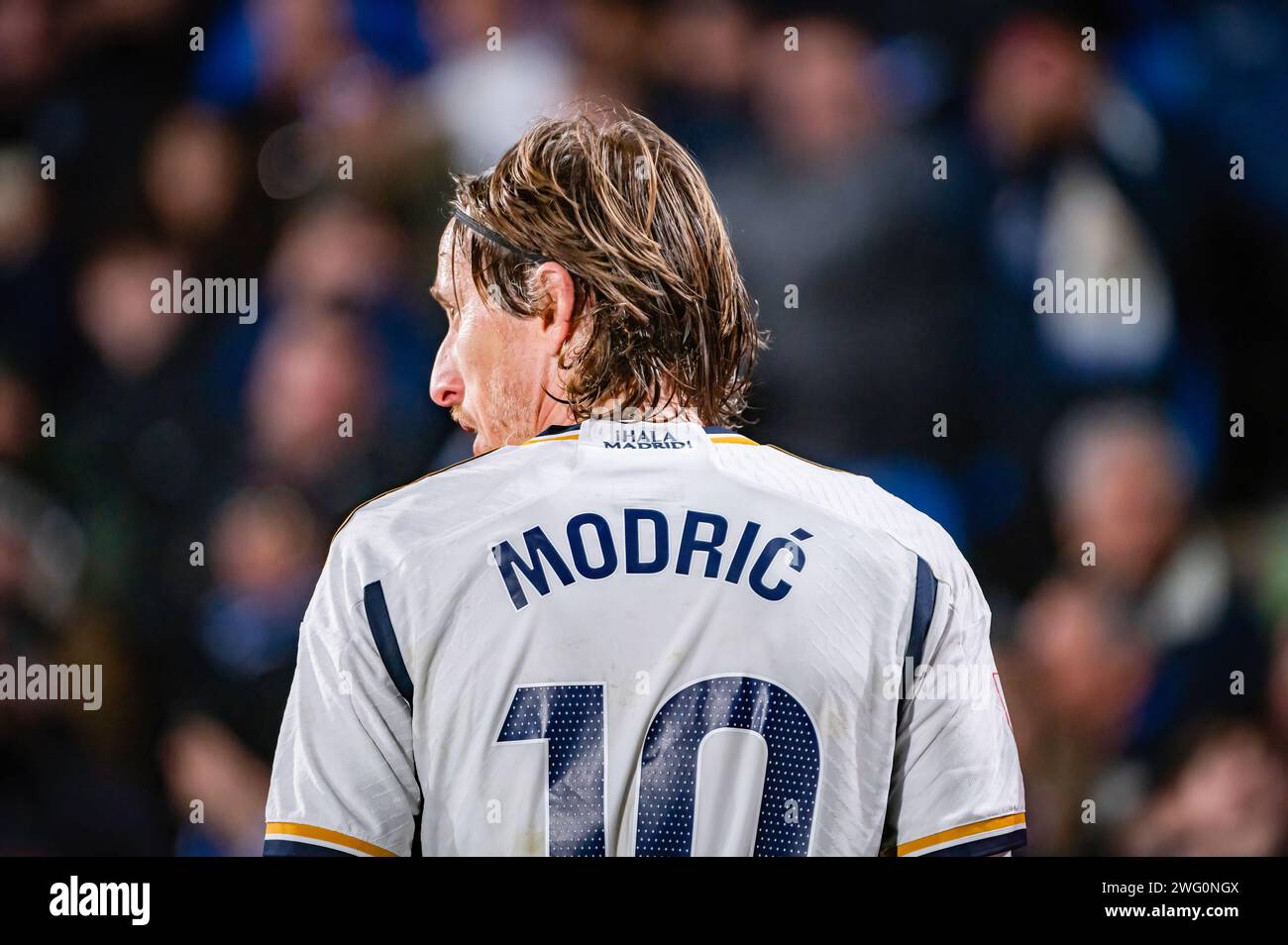 Madrid, Spain. 01st Feb, 2024. Luka Modric of Real Madrid seen during ...