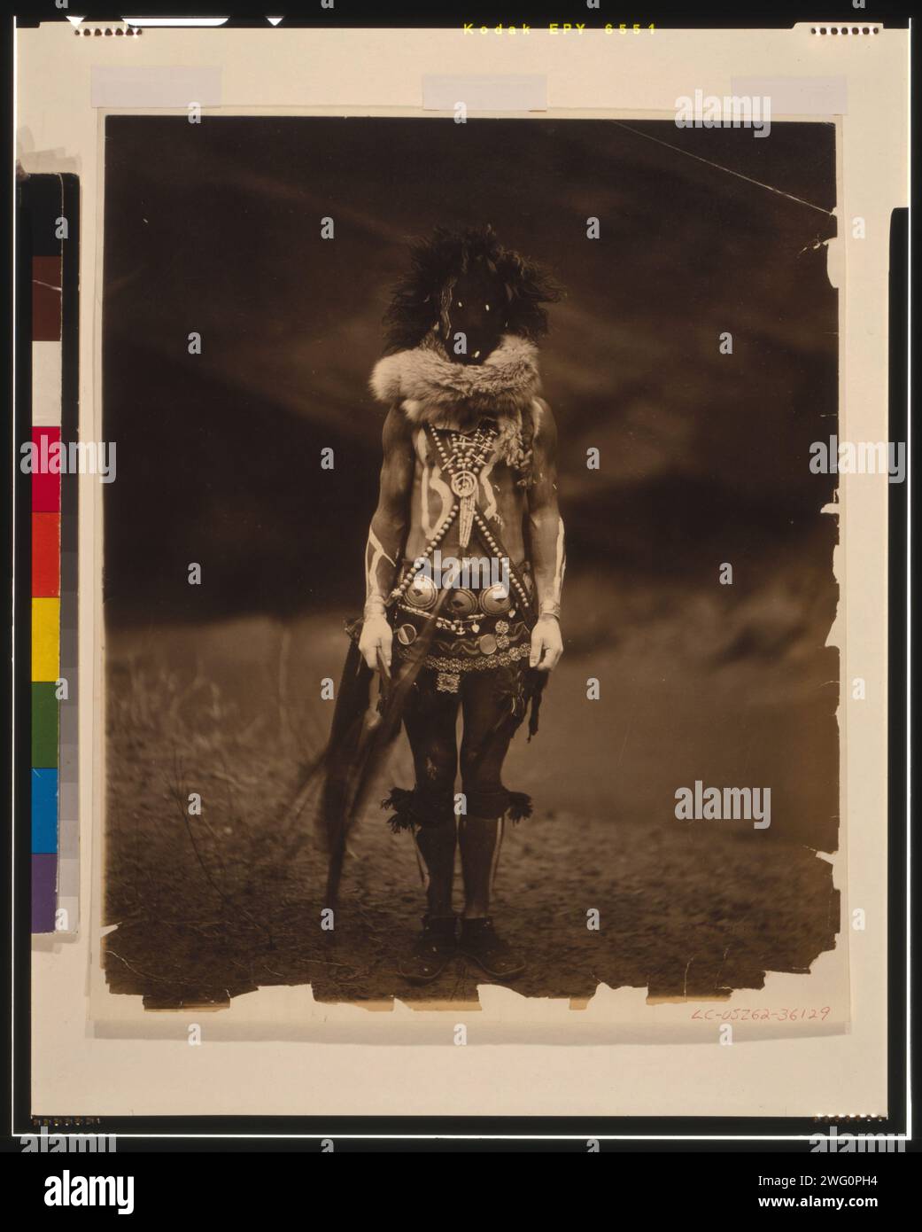 Nayenezgani, c1904. Nayenezgani, a Navajo deity, full-length portrait ...