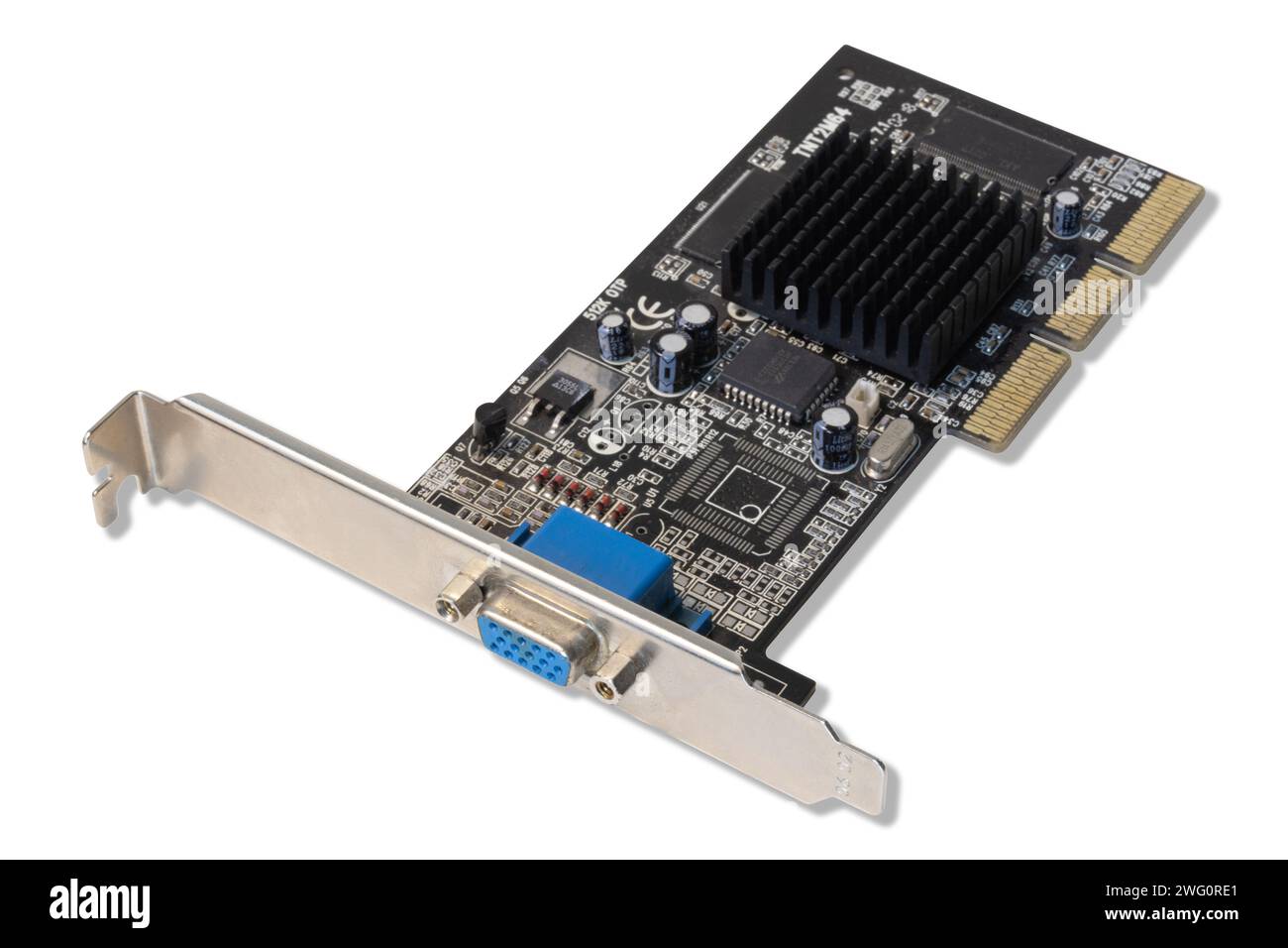 Pc motherboard ram cpu video card Cut Out Stock Images & Pictures - Alamy