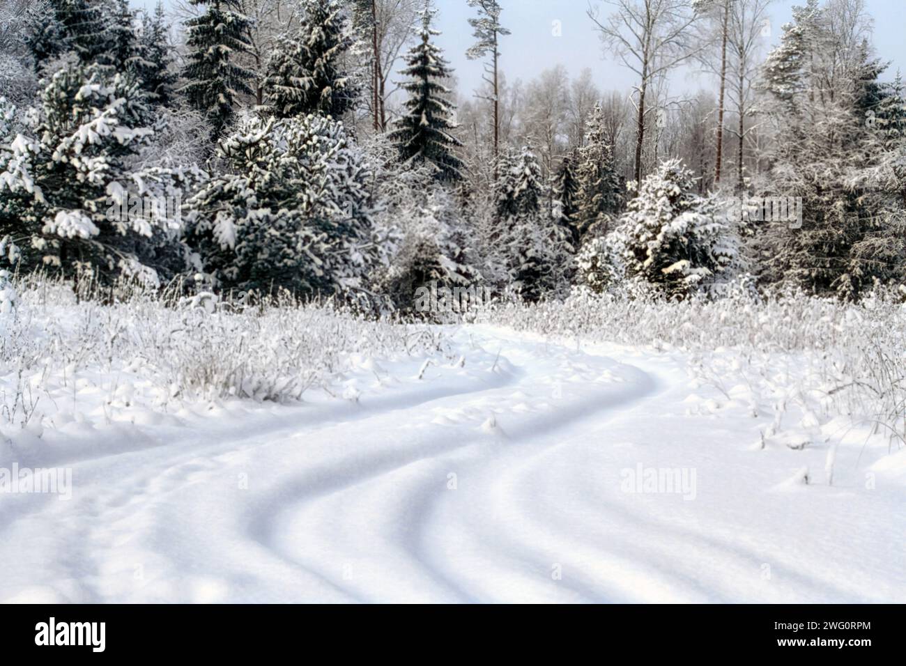 Serene tranquil scene winding road hi-res stock photography and images ...