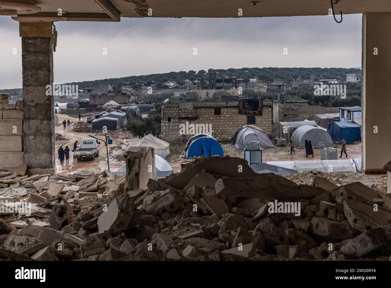 Aleppo, Syria. 31st Jan, 2024. A picture made available on 02 February ...