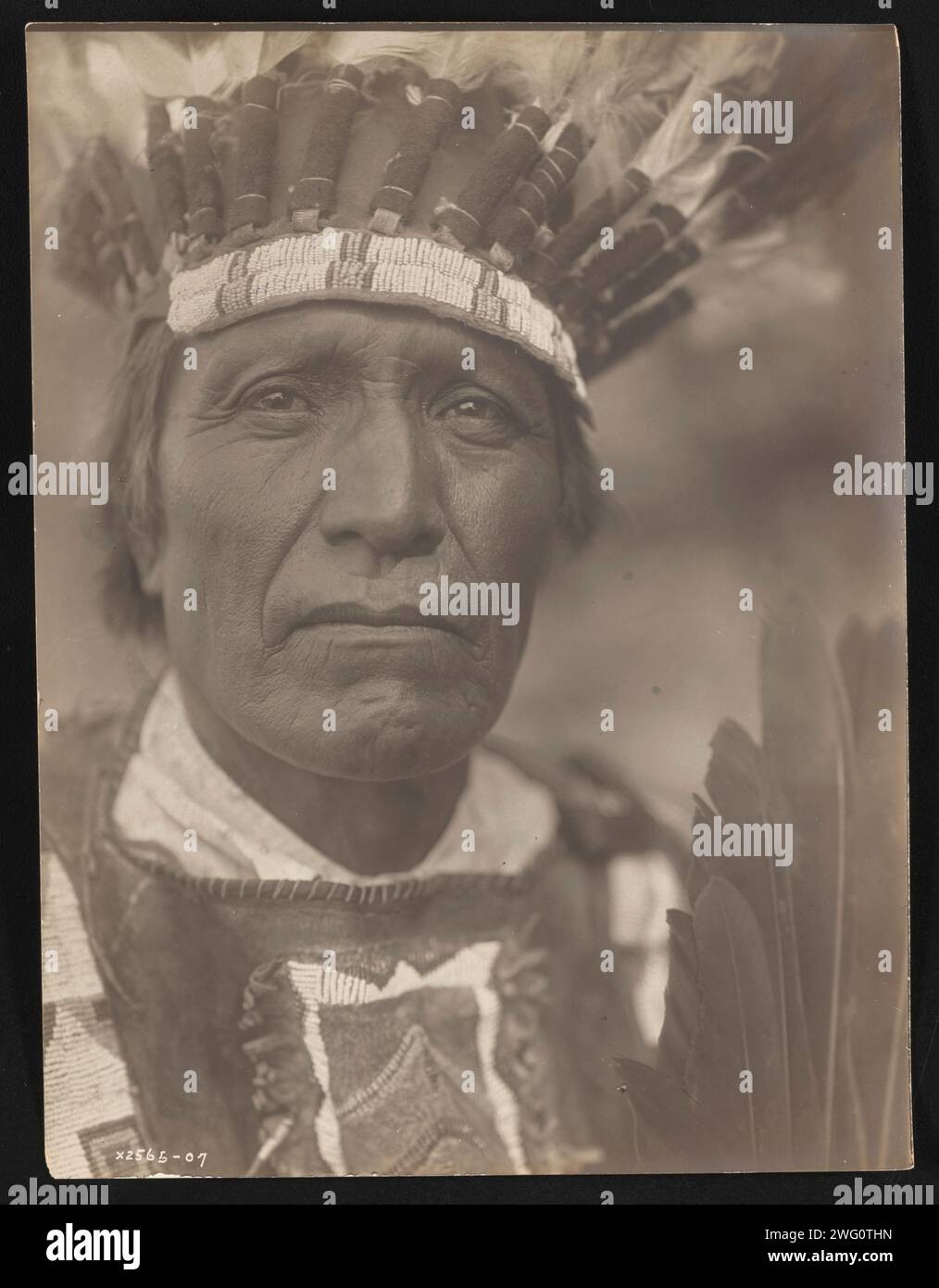 Long Rock (Two Kettle), 1907. Photograph shows head-and-shoulders ...