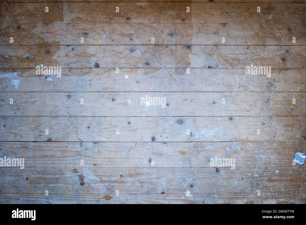 Old wood floor texture hardwood during room renovation in england uk ...