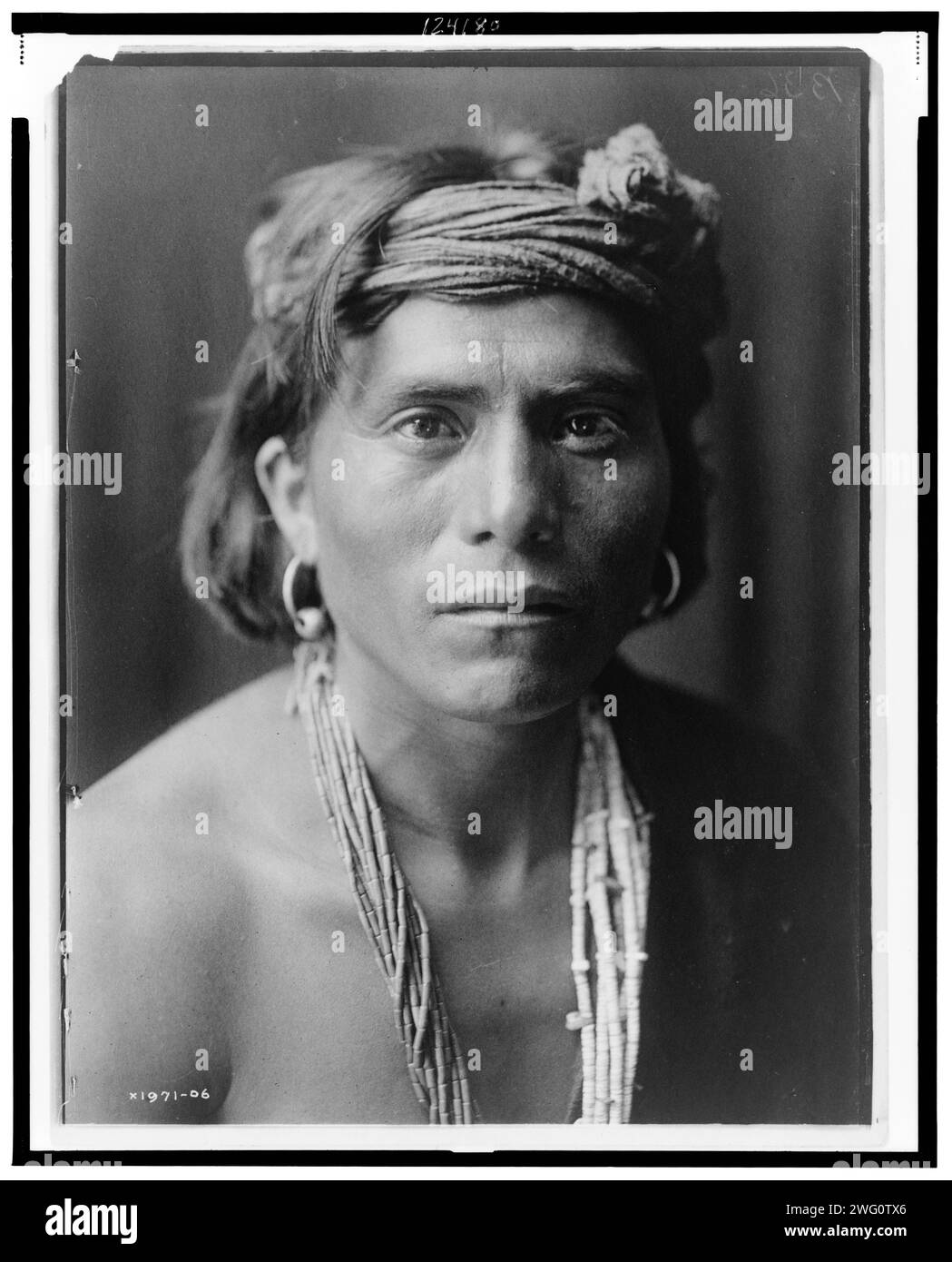 Nova-Walpi, c1906. Nova, a Walpi man, head-and-shoulders portrait ...