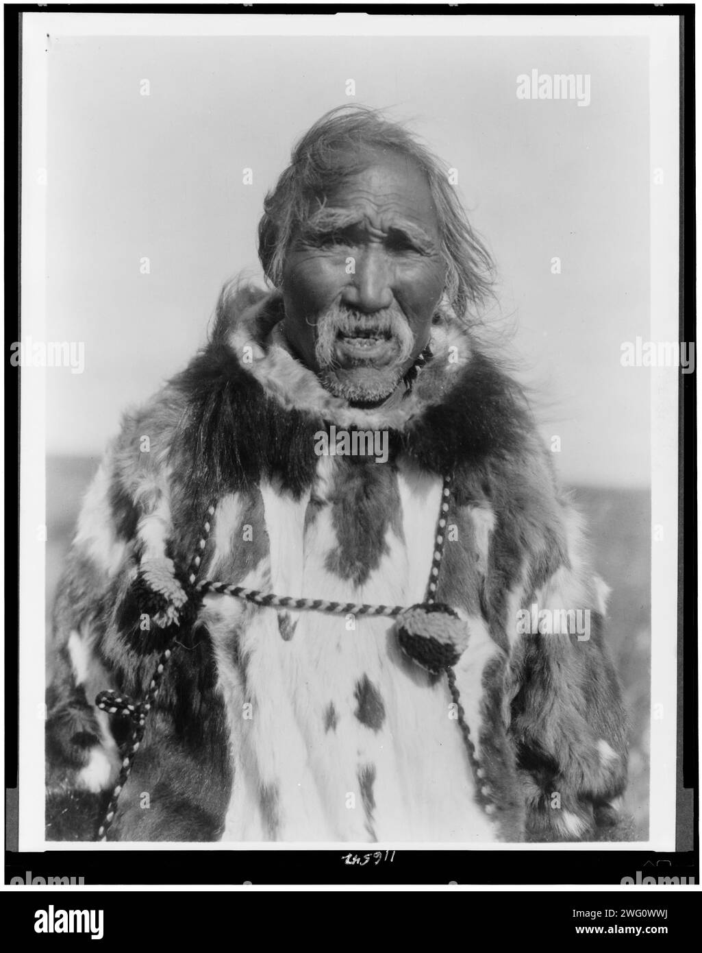 Charlie Wood-Kobuk, c1929. Charlie, Wood, half-length portrait, facing ...