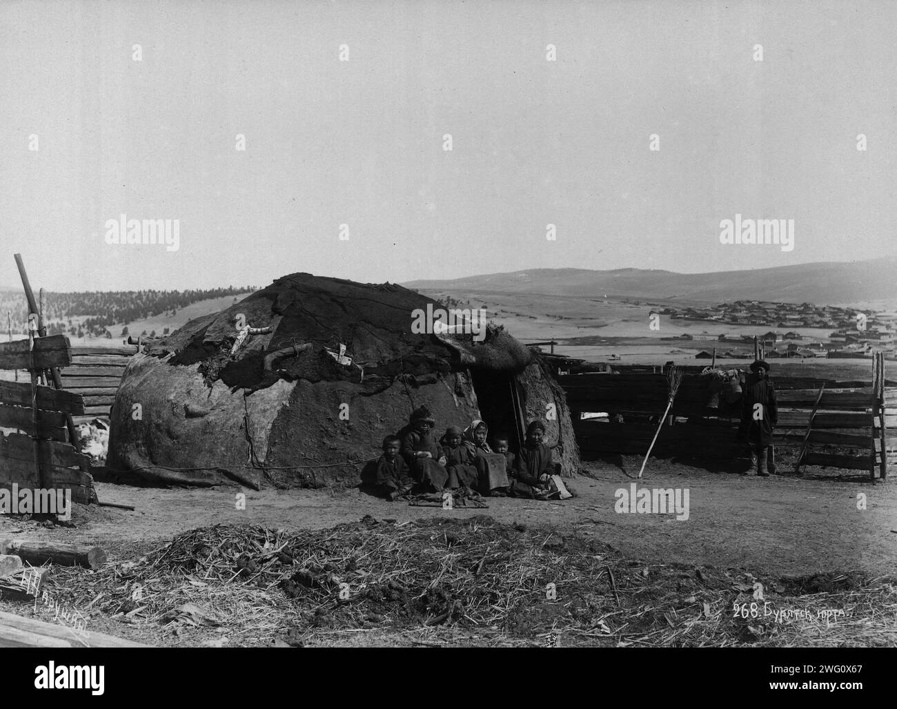 A Buriat 's Yurt, early 19th century. This album consists of fifty ...