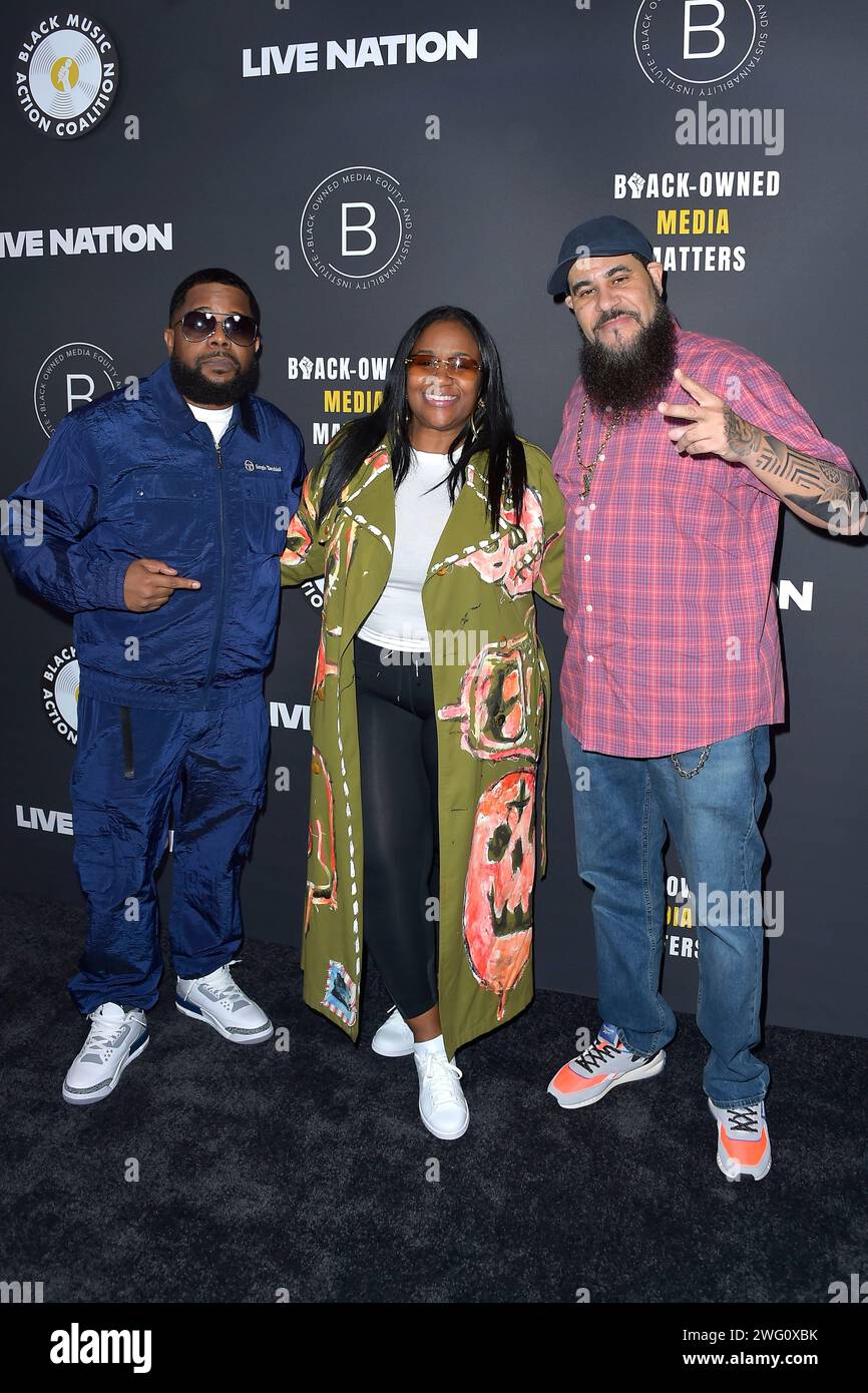 Willie 'Prophet' Stiggers, Ashaunna Ayars und Grouchy Greg Watkins beim ...